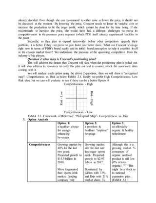 Case Analysis - Crescent Pure | DOCX