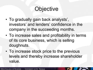 Case analysis krispy kreme-1 | PPTX
