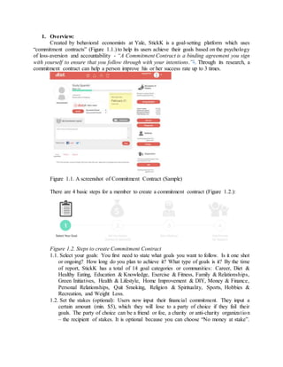 Case Analysis - Making stickk stick | DOCX
