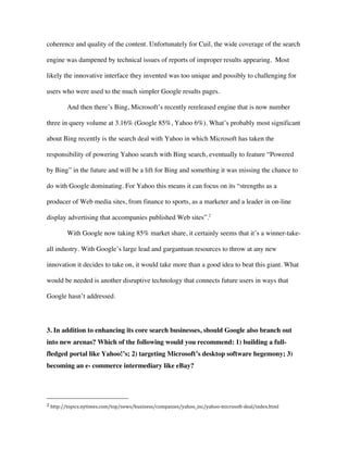 Case Analysis - Google | PDF