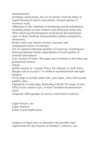 Case Analysis Content FormatThe case analysis must include the .docx