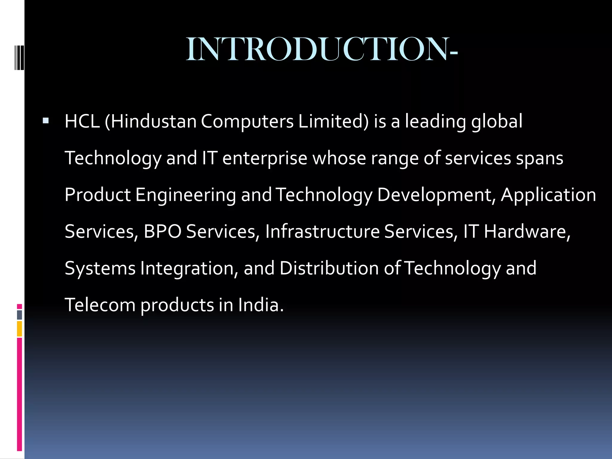 Case analysis (hcl) | PPTX