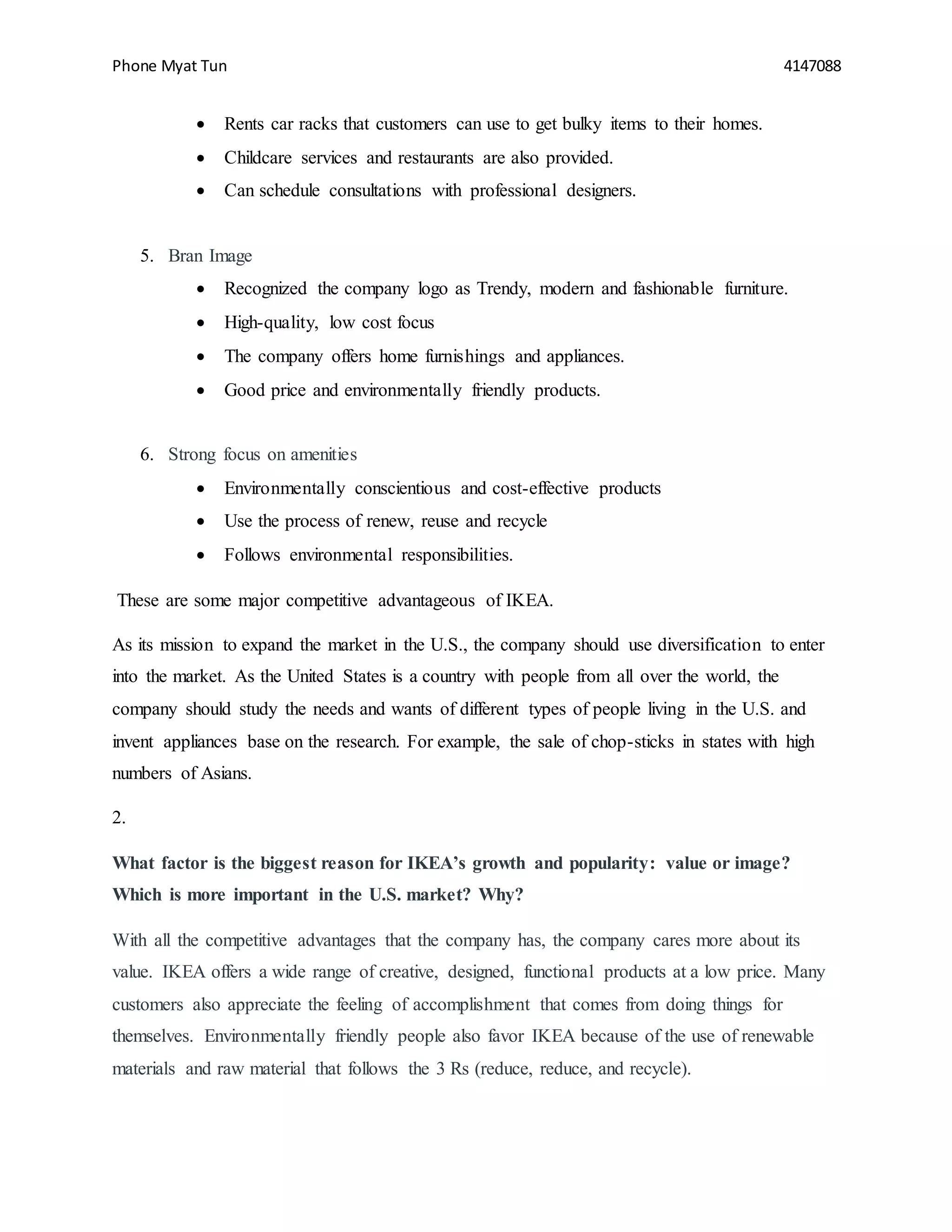 Case analysis ikea | PDF