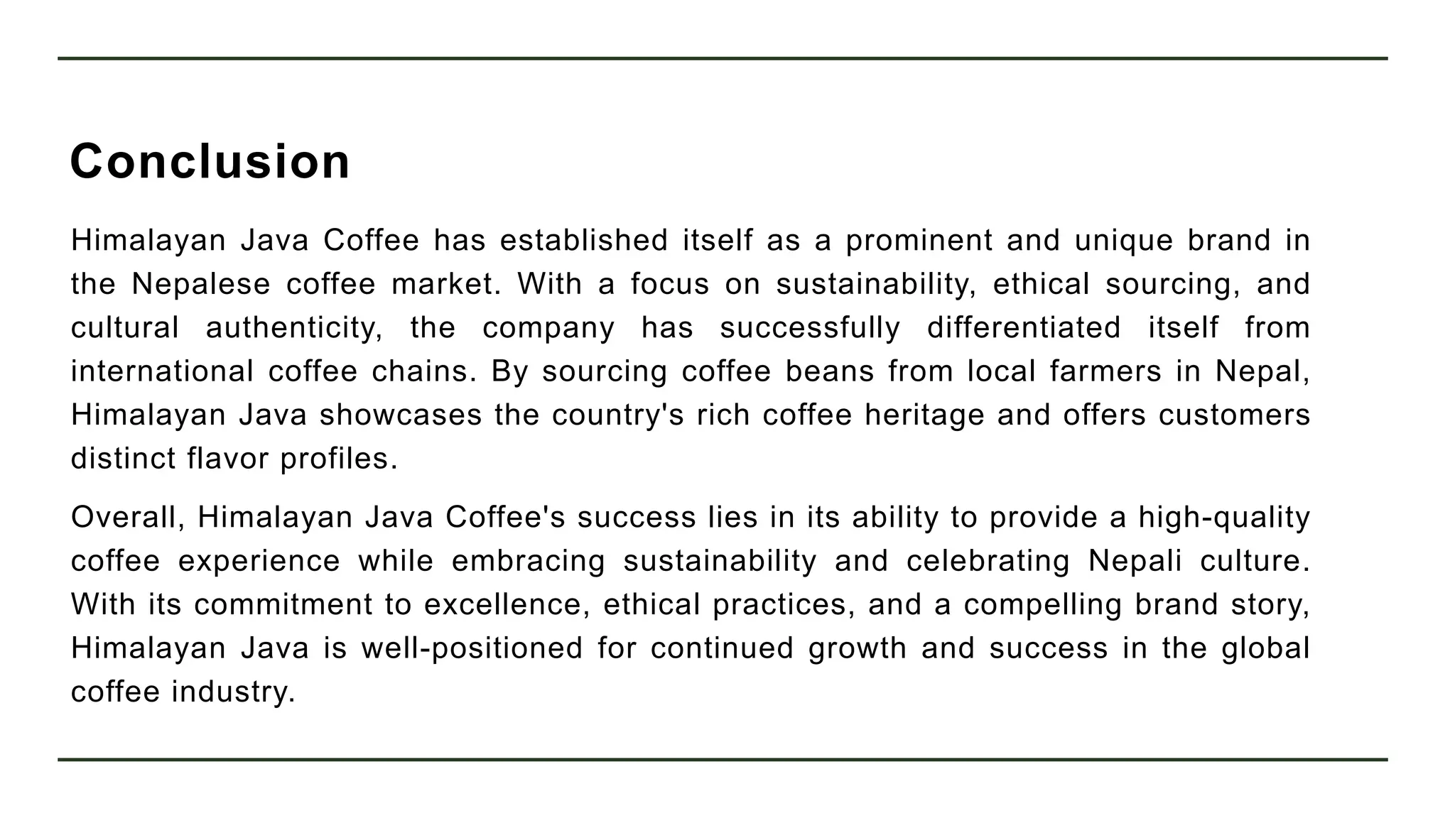 Case Analysis of HIMALAYAN JAVA COFFEE- Presentation Slide.pptx