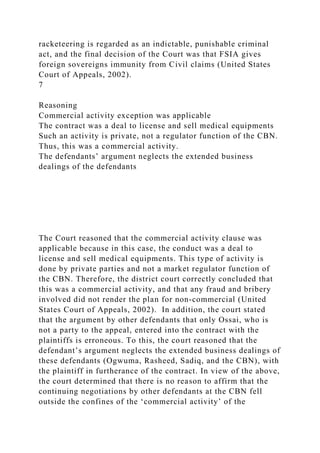 Case Analysis · Post a brief case analysis of a listed problem f.docx