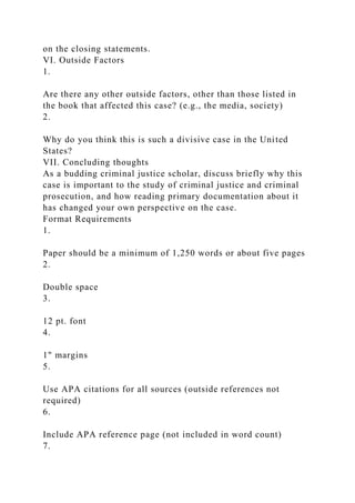 Case AnalysisThe Casey Anthony Caylee Anthony Trial. This case.docx