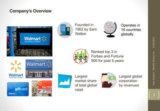 Case analysis walmart case group i | PDF
