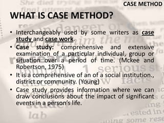Case and clinical studies | PPT