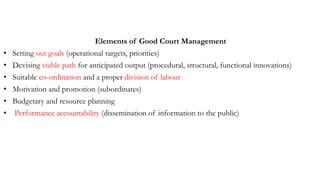 Case and court management | PPT