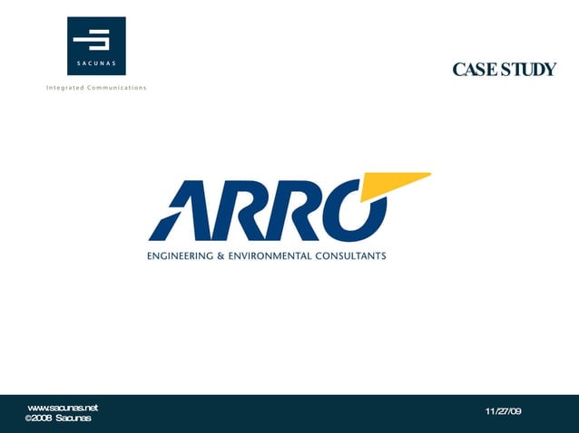 Case Study ARRO Engineering and Environmental Consultants | PPT