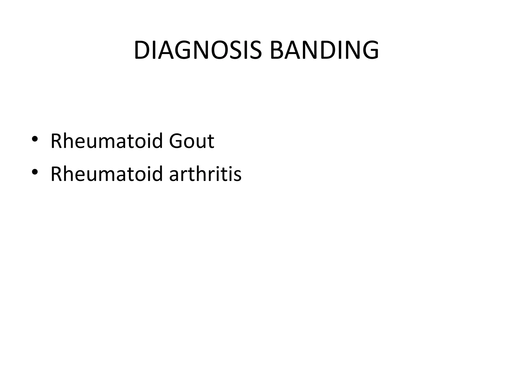 Case artritis gout | PPT