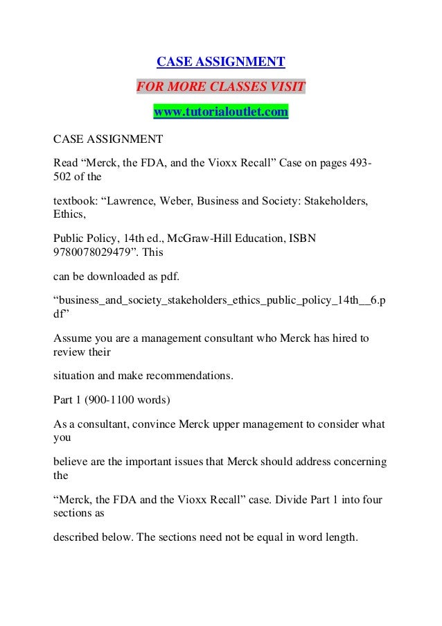 CASE ASSIGNMENT / TUTORIALOUTLET DOT COM