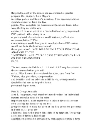 Case Assignment # 2 The Design of a PFP System for Mega Manuf.docx