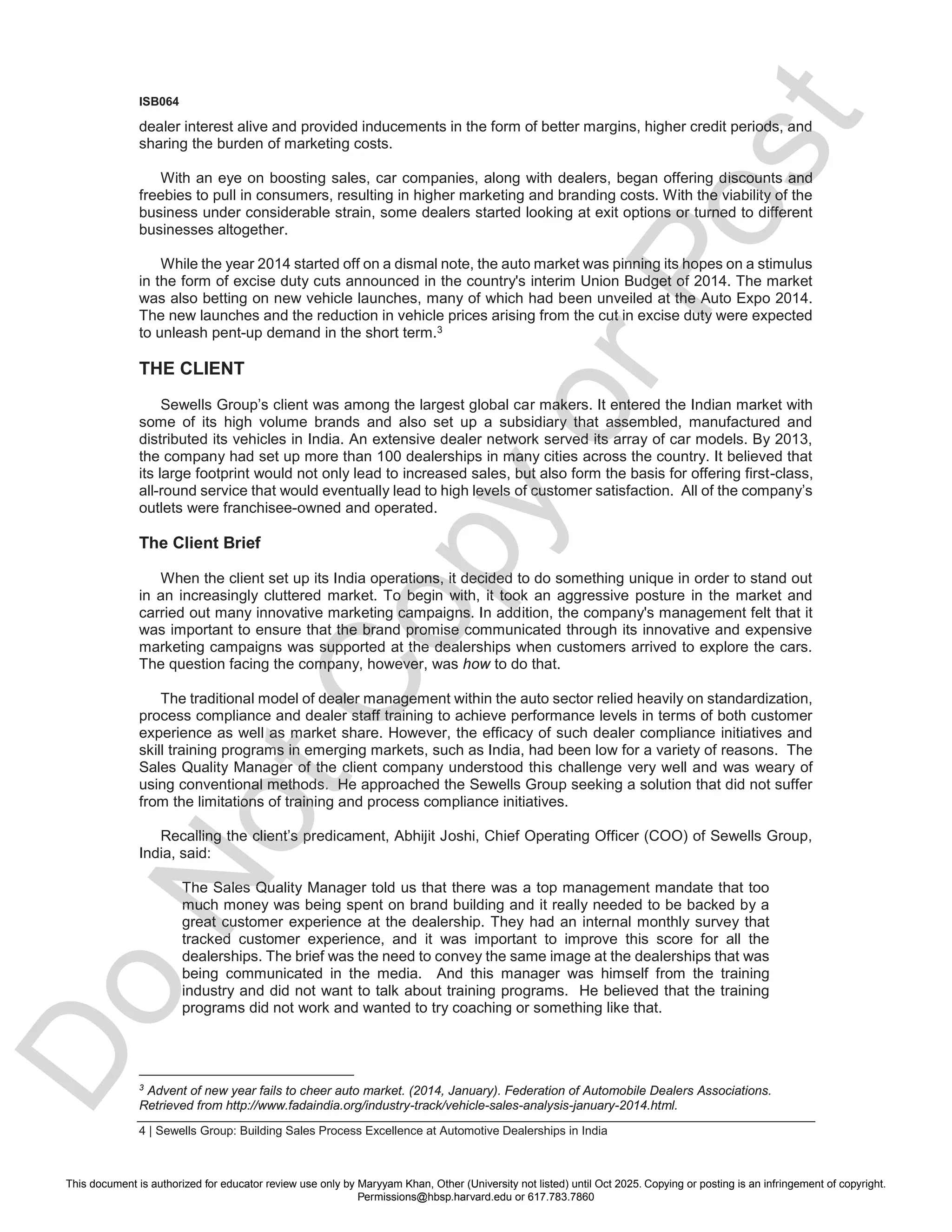 case automotives dealership in India.pdf