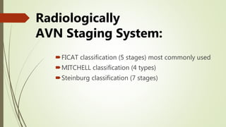 Avascular Necrosis | PPTX