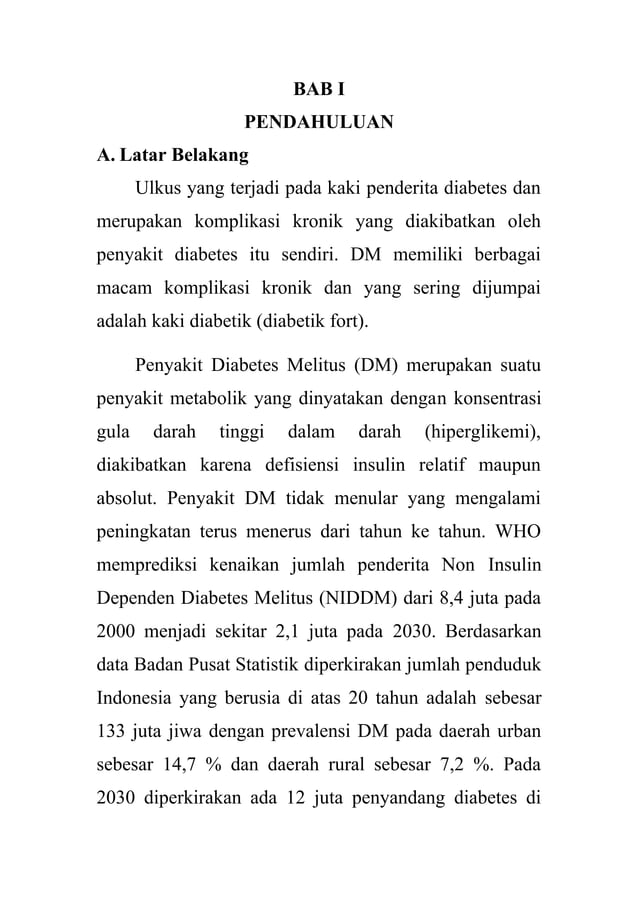 materi pembahasan tentang ulkus pada penderita DM | DOC