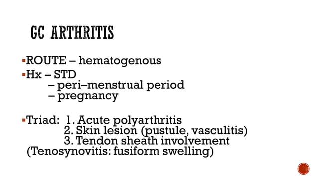 Case based learning-septic joint | PPT