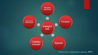 Case based learning | PPTX