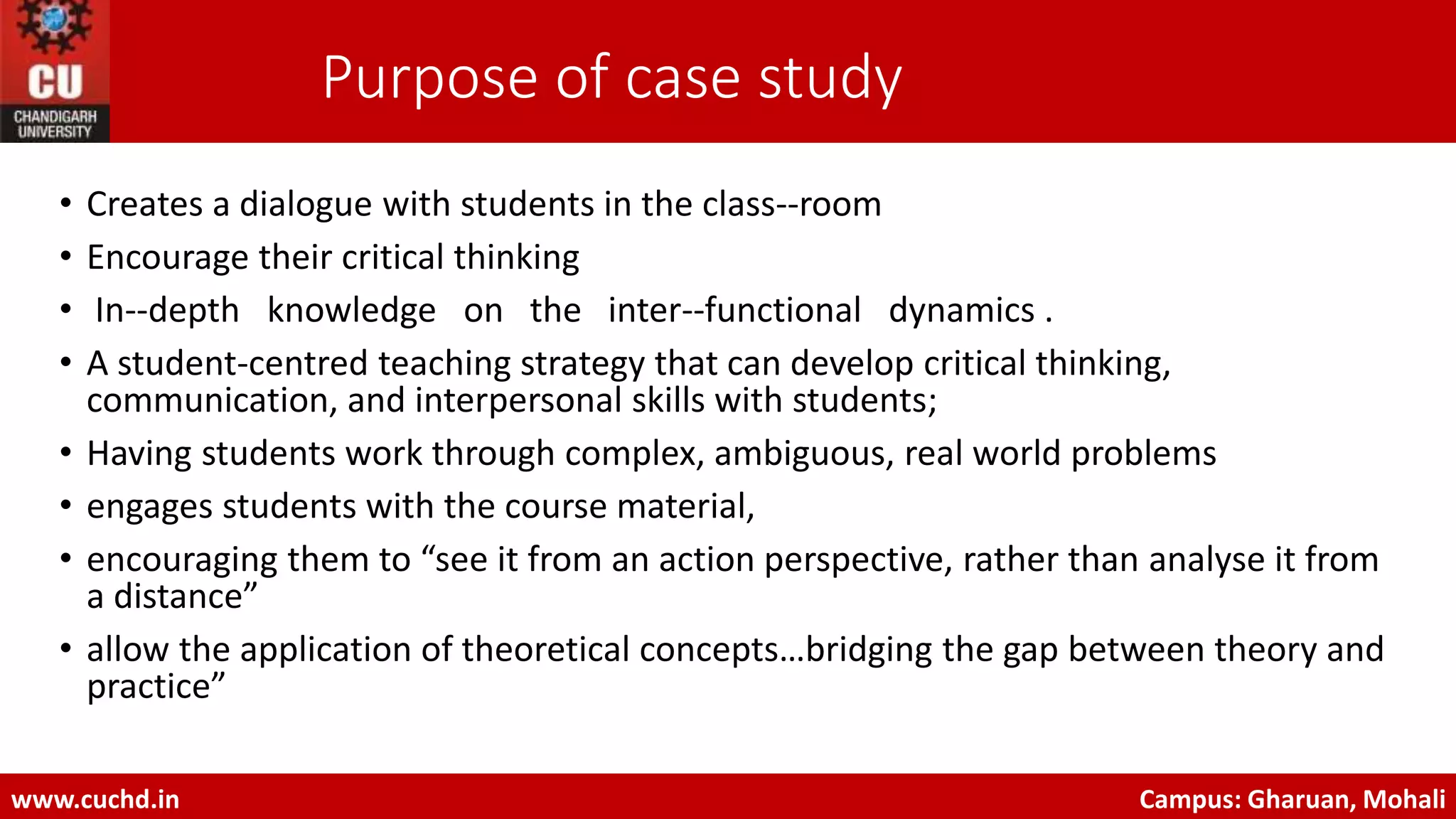 Case based teaching methodology_Dr. Shalini [Autosaved].pptx