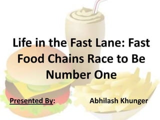 Case base presentation life in the fast lane | PPT