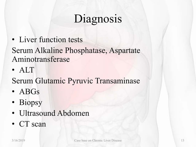 Case base presentation on chronic liver disease | PPTX | Digestive ...