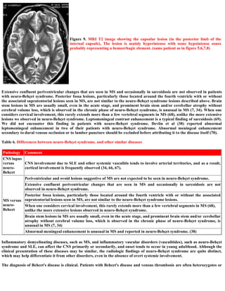Case record...Neuro-Behcet | PDF | Brain and Nervous System Disorders ...