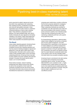 Armstrong Craven Case Book | PDF