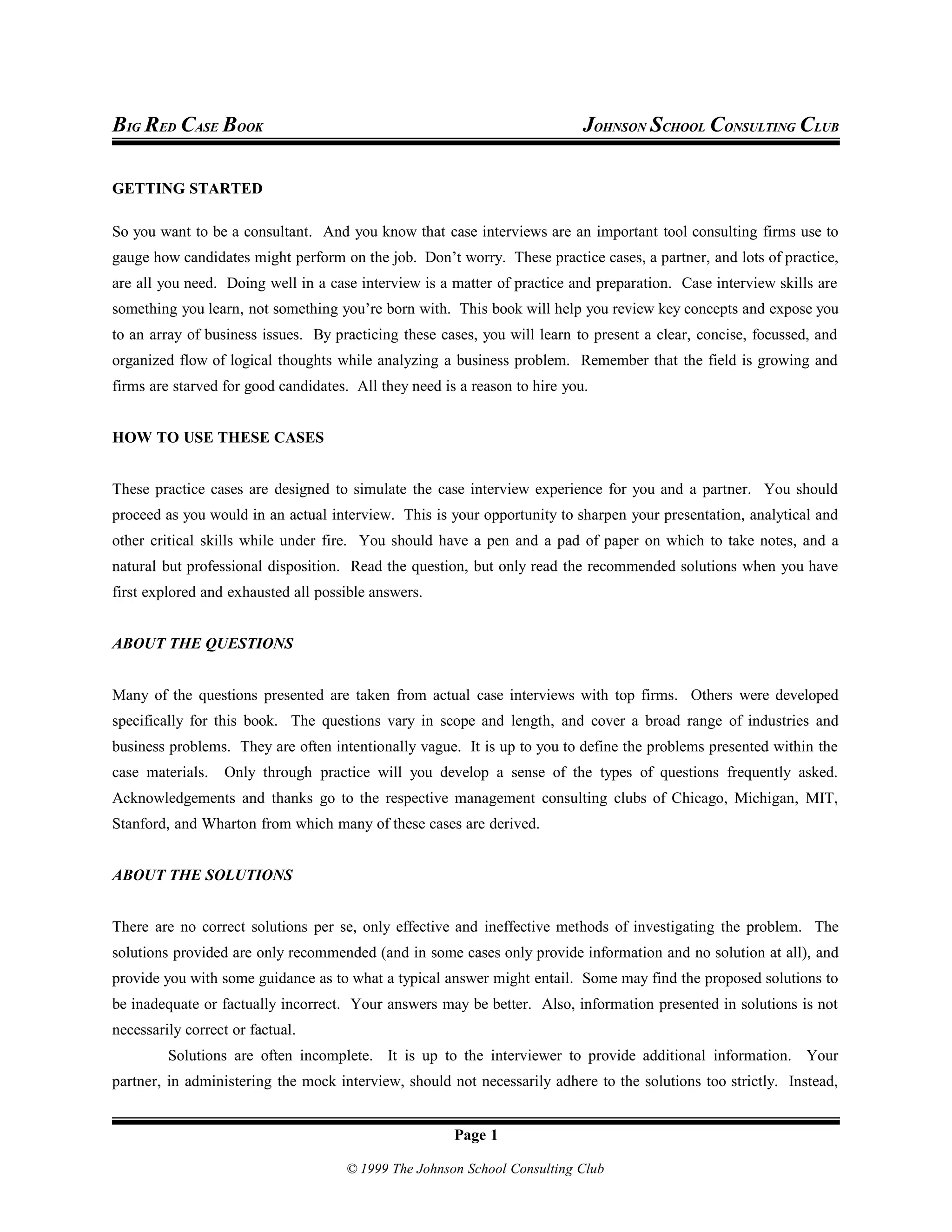 Case book cornell | DOC