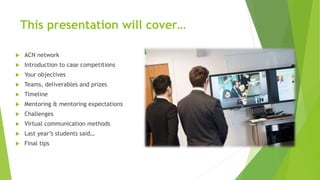 2017 ACN Global Case Competition | PPT | Free Download