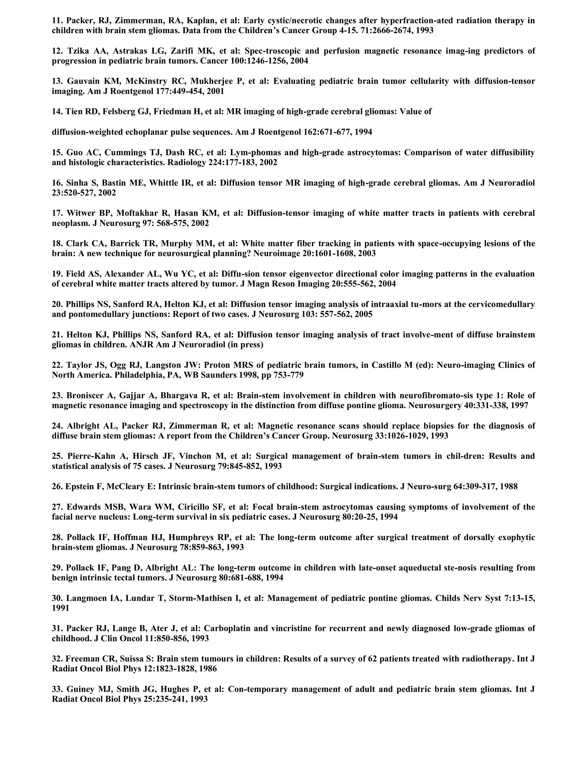 Case record...Tectal plate glioma | PDF