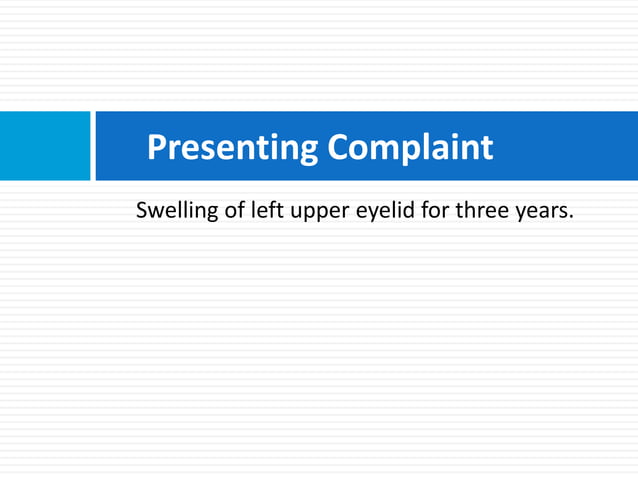 AVM of eyelid | PPTX