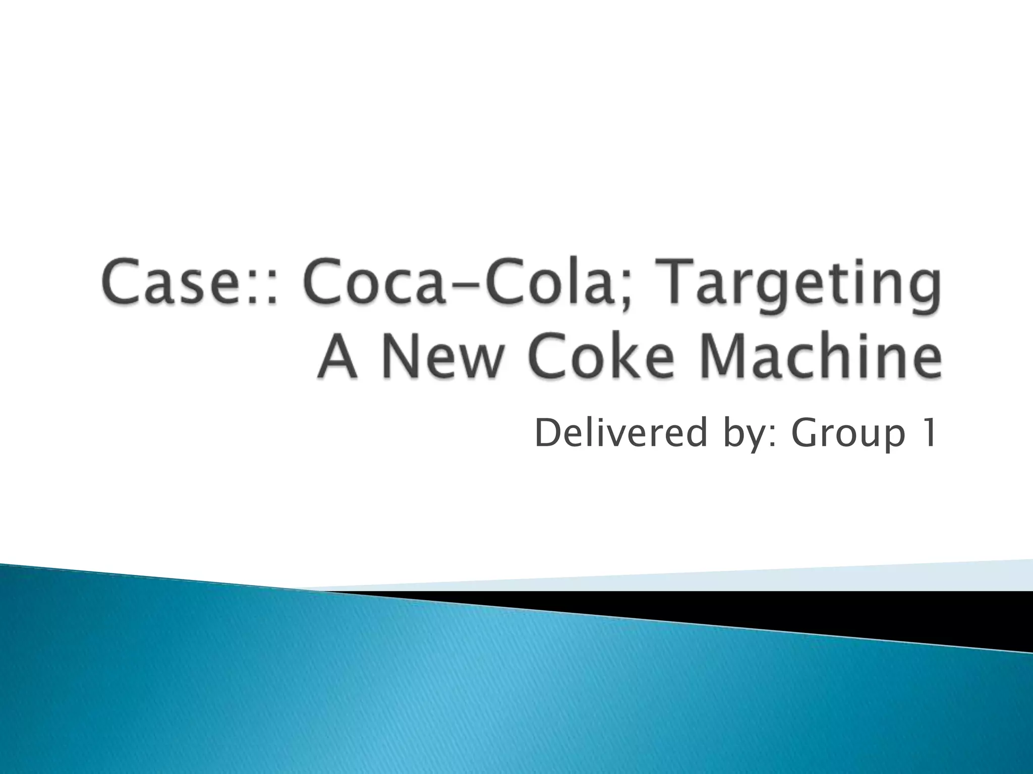 Case coca cola | PPT