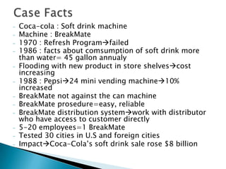 Case coca cola | PPT