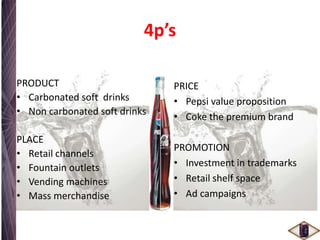 Case study coke vs pepsi | PPTX