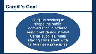 2015 Case Competition on Cargill Hosted By Bain&Company | PPTX
