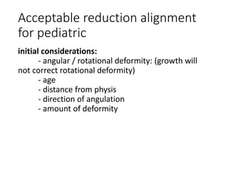 Case conference fracture both bone forearm in children | PPTX