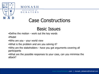 Case Construction Tactics | PPT