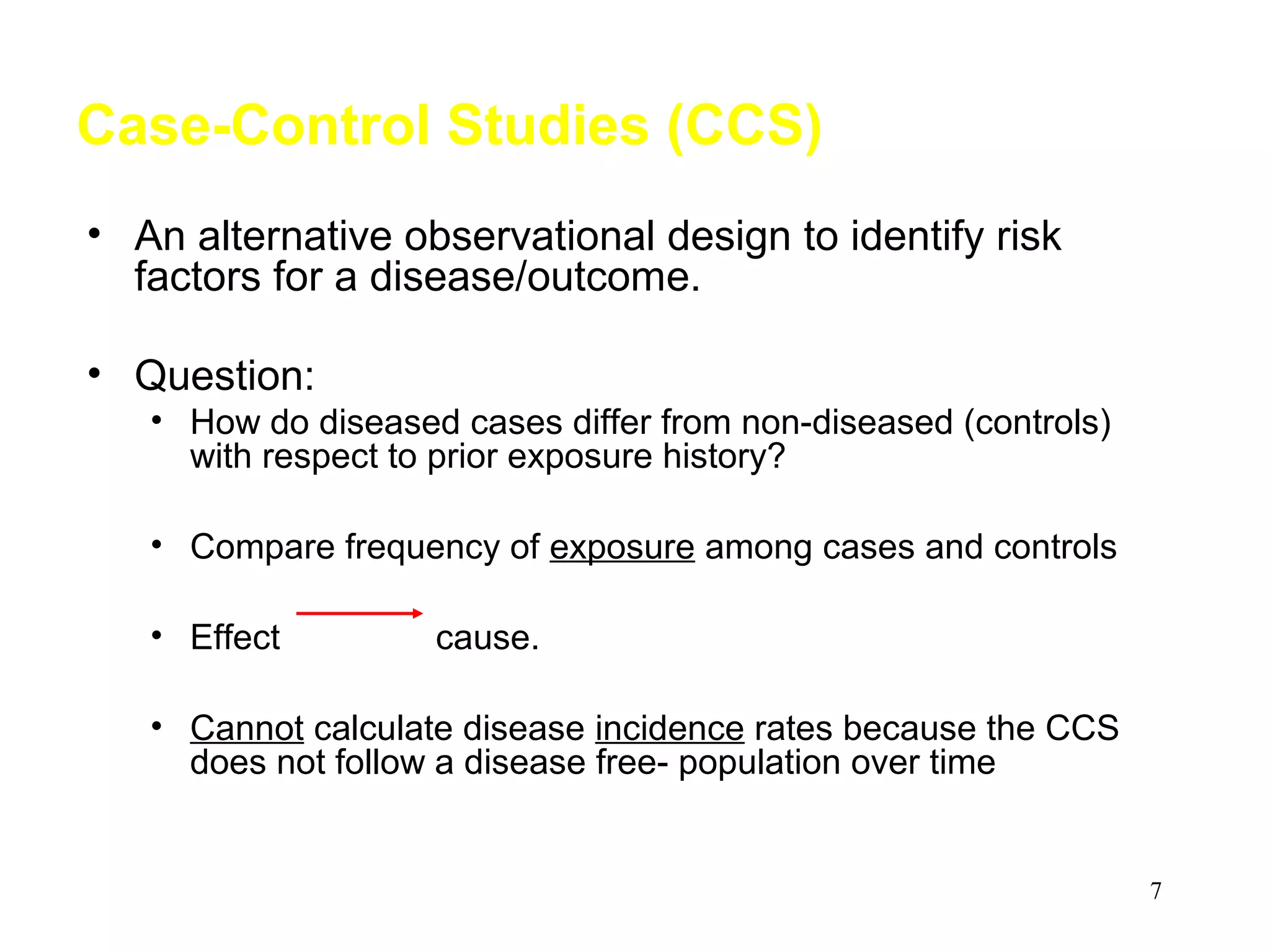 Epidemiological_Case_Control_Study_Design | PPT