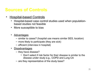 Epidemiological_Case_Control_Study_Design | PPT