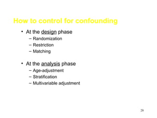 Epidemiological_Case_Control_Study_Design | PPT