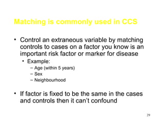 Epidemiological_Case_Control_Study_Design | PPT