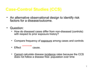 Epidemiological_Case_Control_Study_Design | PPT