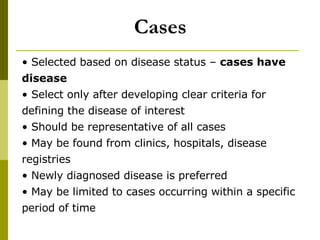 Case Control Studies | PPT