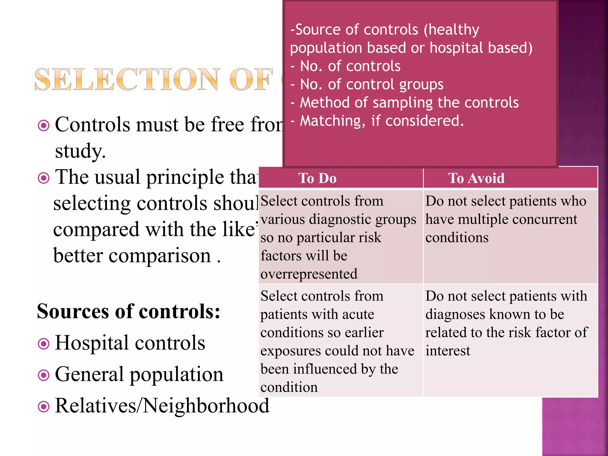 Case control & cohort study | PPTX