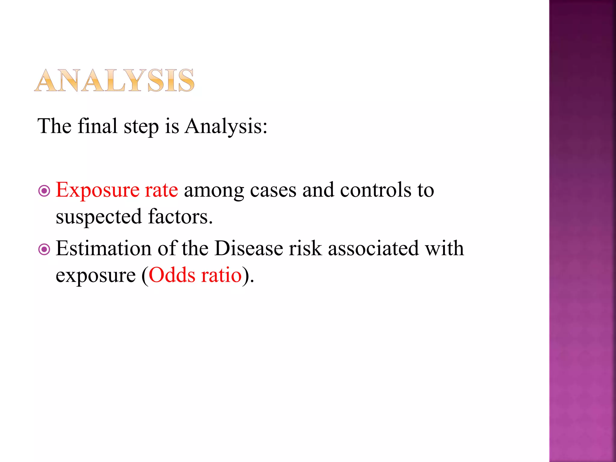 Case control & cohort study | PPTX