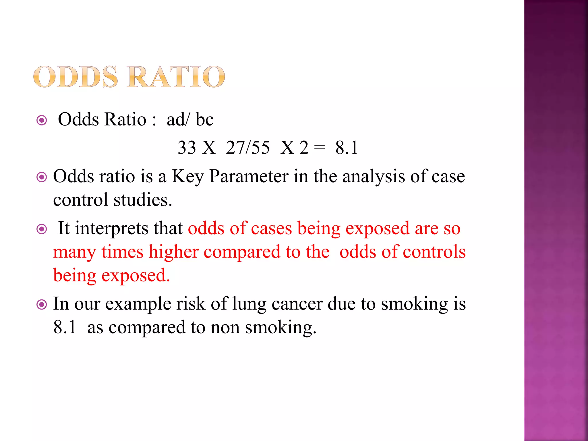 Case control & cohort study | PPTX