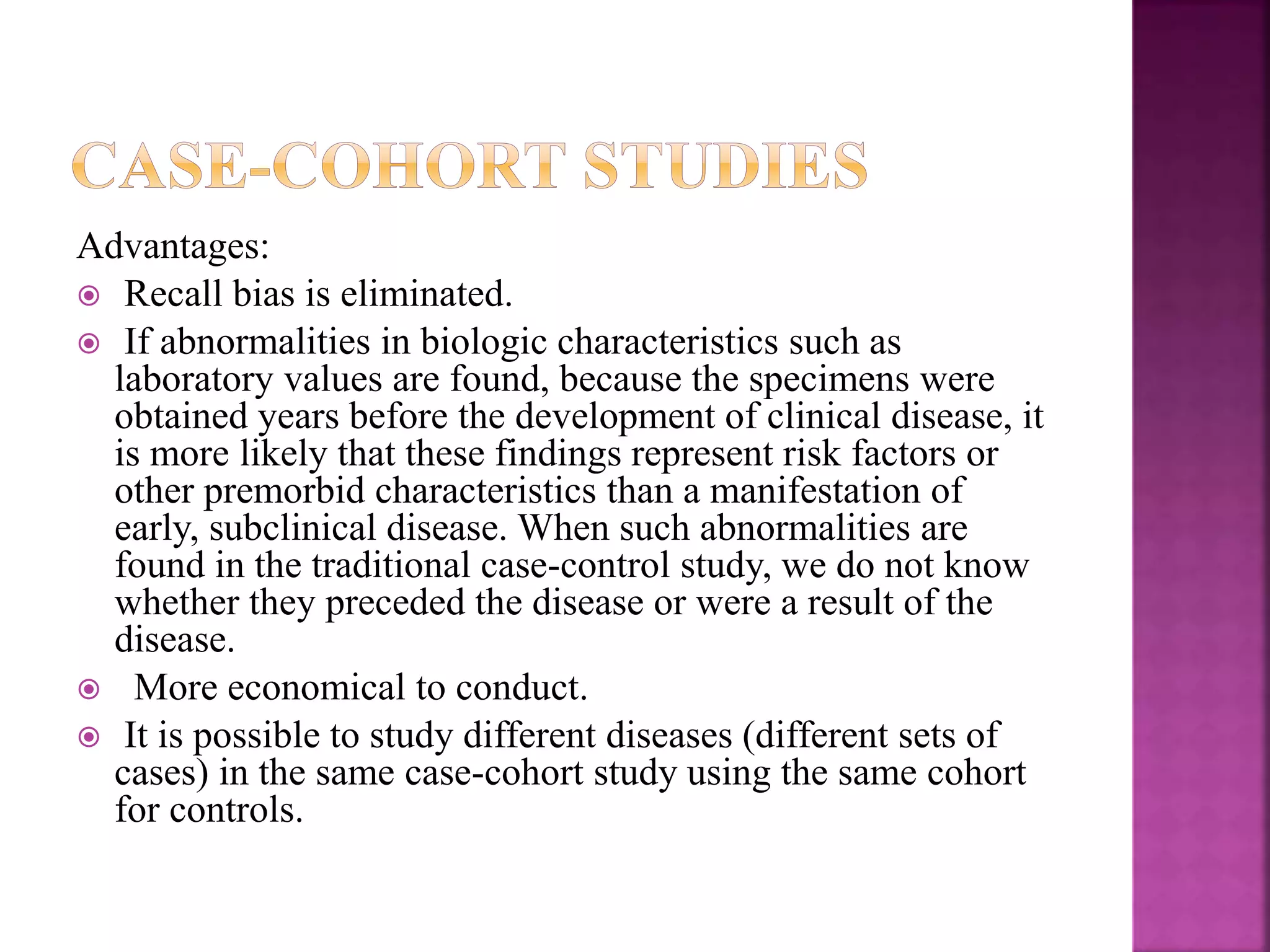 Case control & cohort study | PPTX