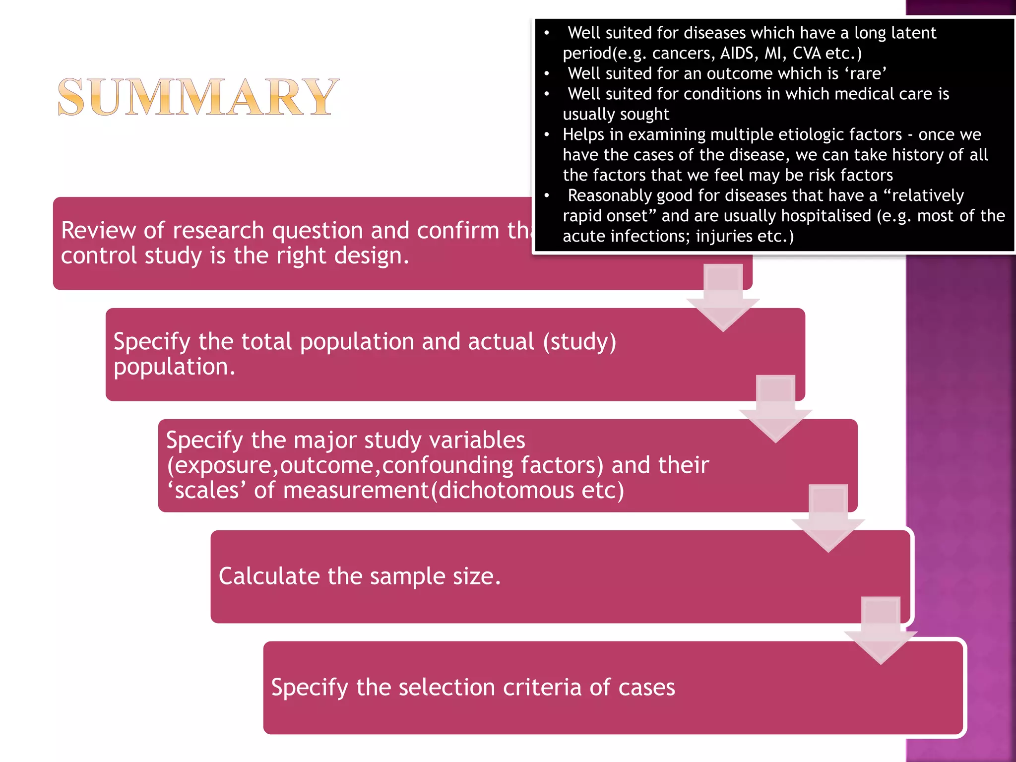 Case control & cohort study | PPTX