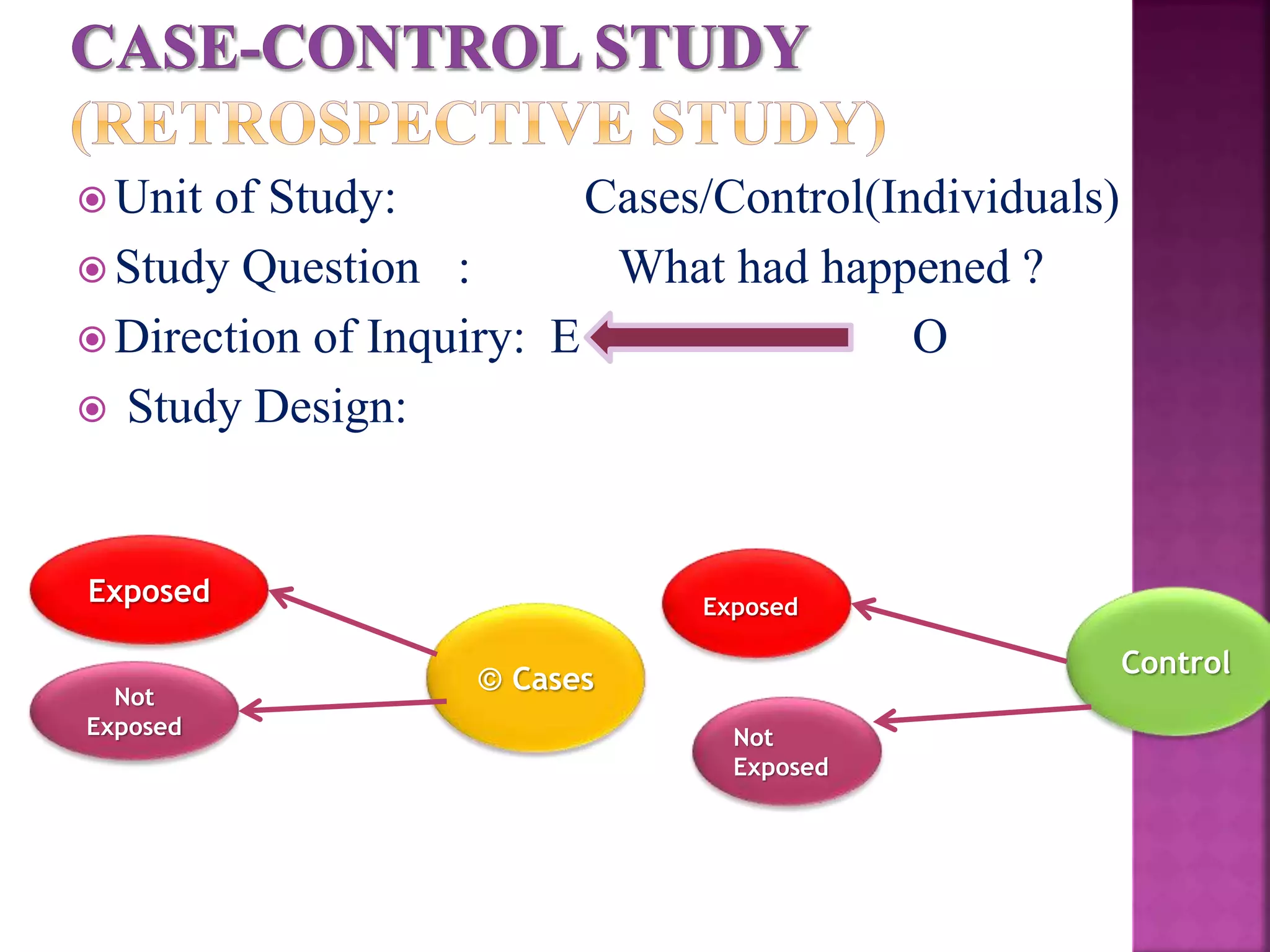 Case control & cohort study | PPTX