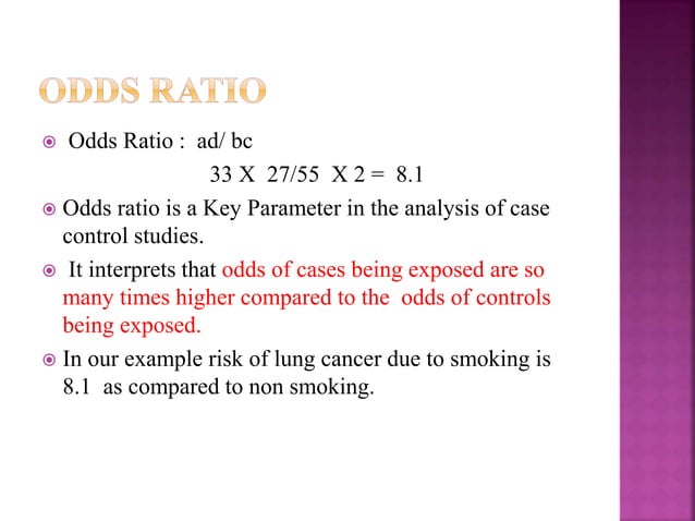 Case control & cohort study | PPTX